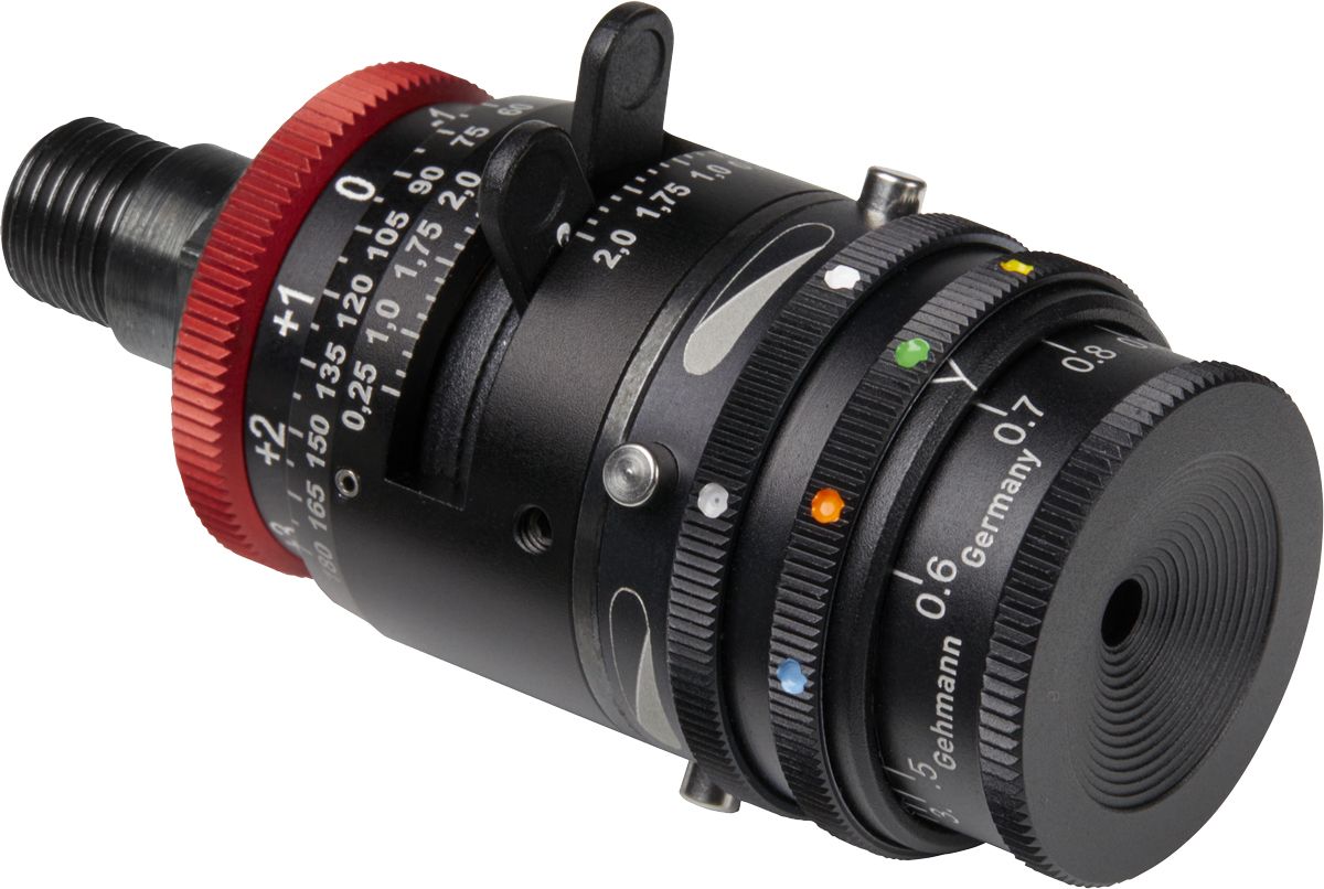 Irisblenden mit Optik